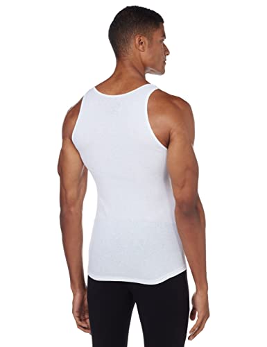 Hanes Ultimate Men's 7-Pack ComfortSoft Tank, White, Large