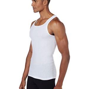 Hanes Ultimate Men's 7-Pack ComfortSoft Tank, White, Large