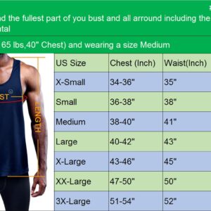 NELEUS Men's 3 Pack Dry Fit Workout GYM Muscle Tank Tops,5031,Black,grey,olive Green,XL,EU 2XL