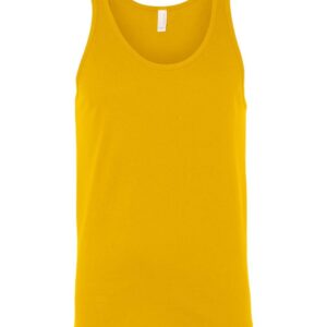 Bella Canvas Unisex Jersey Tank,Gold,L