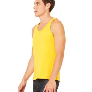 Bella Canvas Unisex Jersey Tank,Gold,L