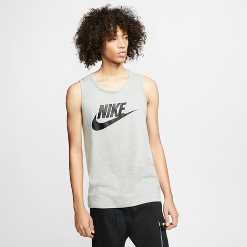 Nike NSW Futura Icon Tank Top Dark Grey Heather/Black SM