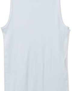 Calvin Klein mens 100% Cotton T-Shirt 3 Pack WHITE - Tank Top Medium