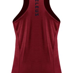 NELEUS Men's 3 Pack Running Tank Top Dry Fit Y-Back Athletic Workout Tank Tops,5069,Grey Black,Slate Gray,Red,US L,EU XL