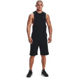 Under Armour Men's Sportstyle Left Chest Cut-Off T-Shirt , Black (001)/Black, Medium