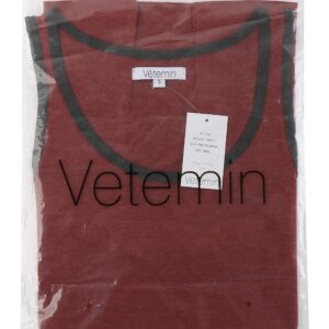 Vetemin Mens Premium Basic Solid Vintage Athletic Active Sports Jersey Tank Top Casual Shirts H.Oatmeal/Rusty L