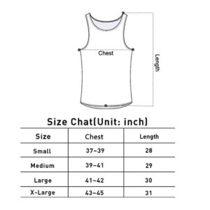 ZUEVI Muscle Tank Tops for Men Cut Open Sides Bodybuilding Vest Gym Workout Stringer T-Shirts (White-L)