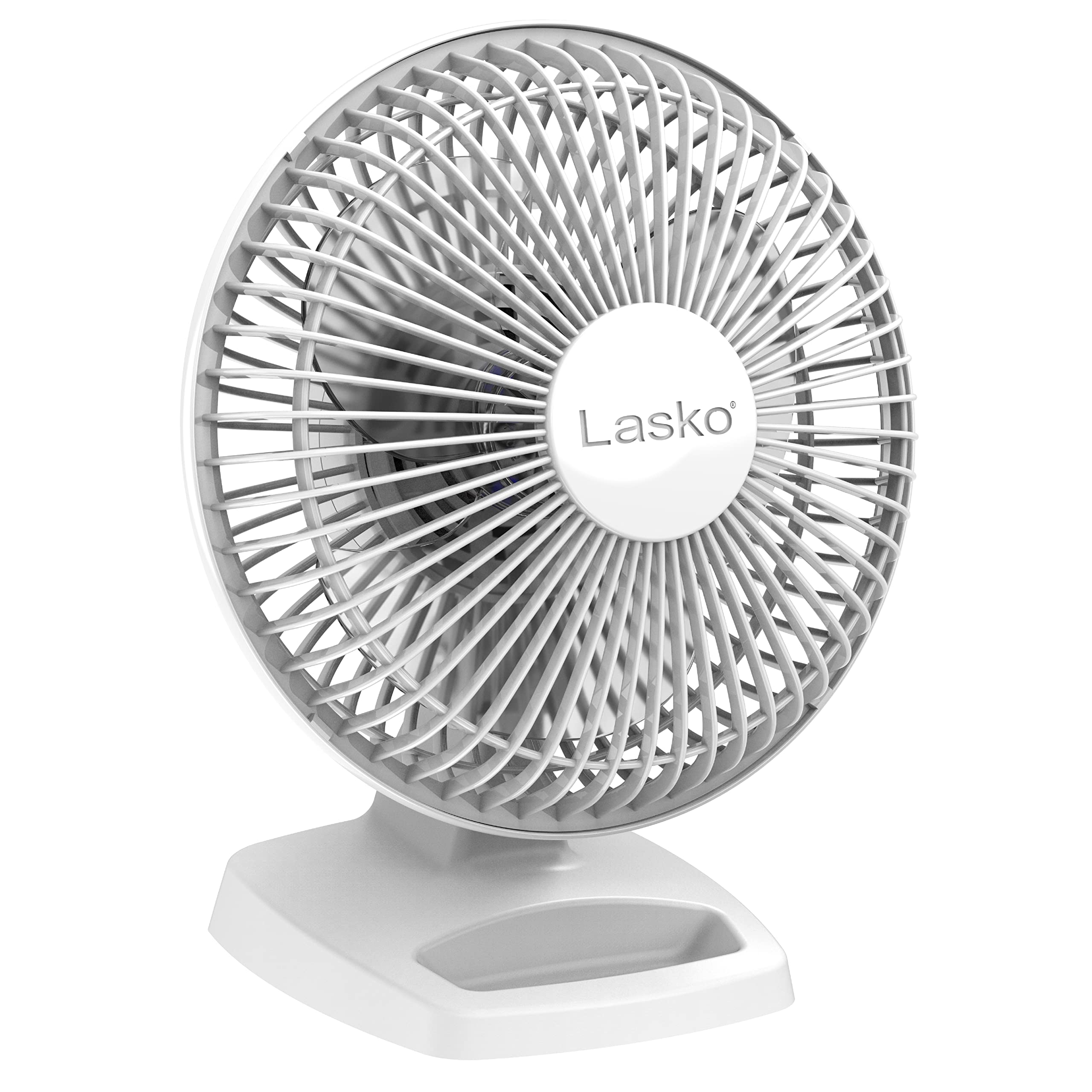 Lasko 2002W Personal Fan, 6-Inch, White, 2002