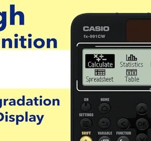 Casio New FX-991CW Advanced Scientific Calculator (UK Version)