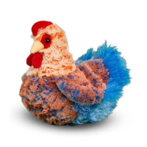 douglas henrietta blue lace hen chicken plush stuffed animal