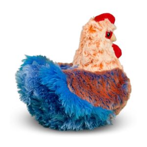 Douglas Henrietta Blue Lace Hen Chicken Plush Stuffed Animal