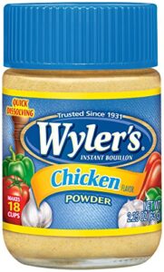 wyler's chicken instant bouillon powder (2.25 oz jars)