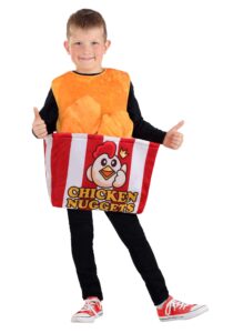 fun costumes chicken nugget kid's outfit x-small