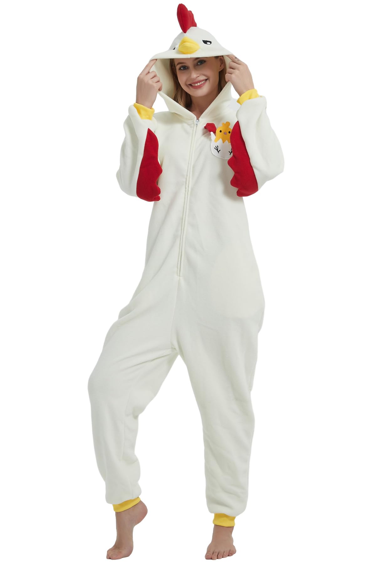 Sqlszt Animal Onesie Adult Unisex One Piece Cosplay Costume Pajamas