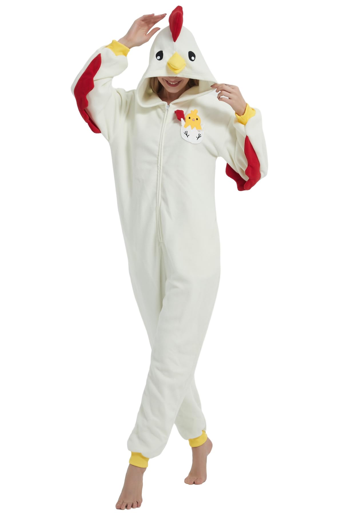 Sqlszt Animal Onesie Adult Unisex One Piece Cosplay Costume Pajamas