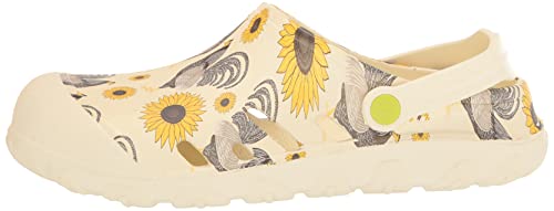 Western Chief Easies Eva Clogs for Women Offers Comfortable Ankle Strap, Synthetic Insole, and Slip-On Style Rooster 9 M