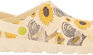 Western Chief Easies Eva Clogs for Women Offers Comfortable Ankle Strap, Synthetic Insole, and Slip-On Style Rooster 9 M