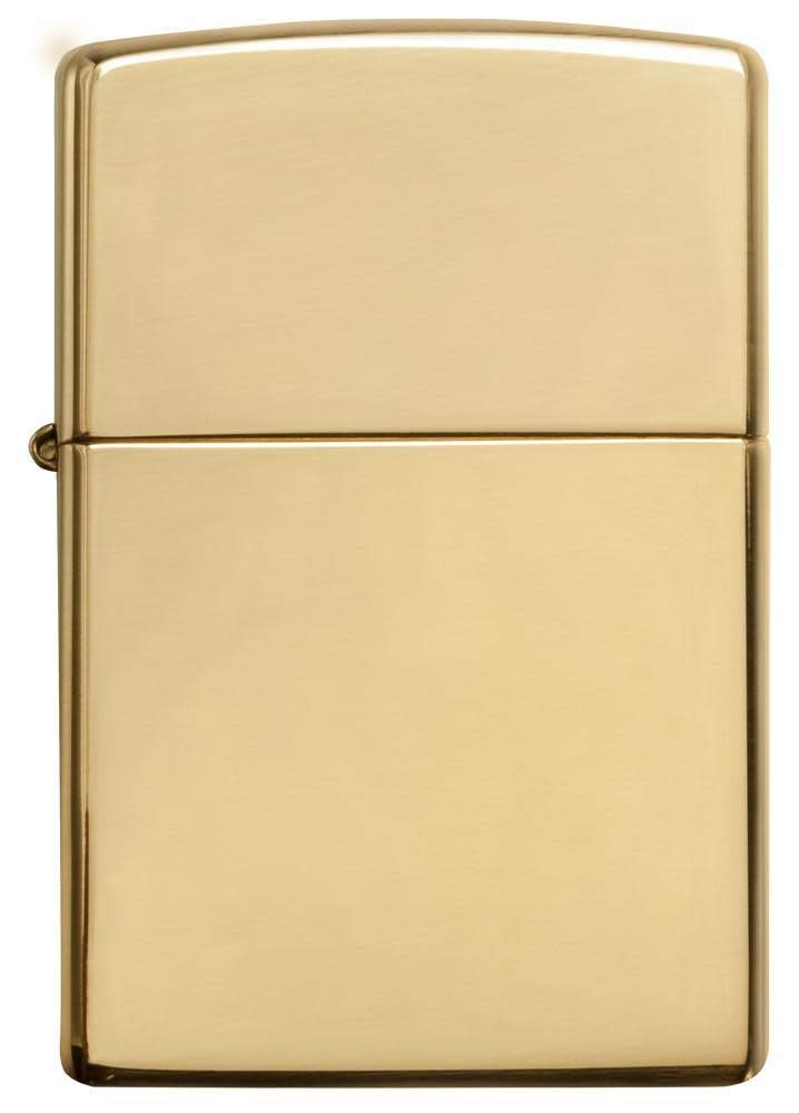 Zippo 254B High Polish Brass Pocket Lighter