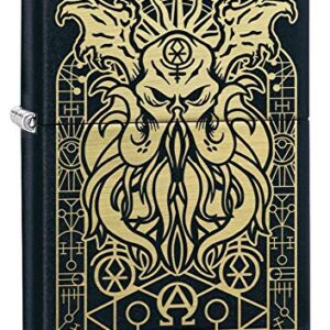 Zippo 29965 Monster Design Black Matte Pocket Lighter