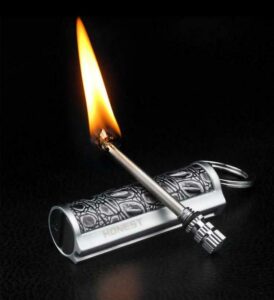 butane lighter jet torch flame windproof lighter soft flame lighter candle igniter(no fuel) (kerosene match)