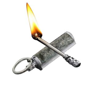 Butane Lighter Jet Torch Flame Windproof Lighter Soft Flame Lighter Candle Igniter(No Fuel) (Kerosene Match)