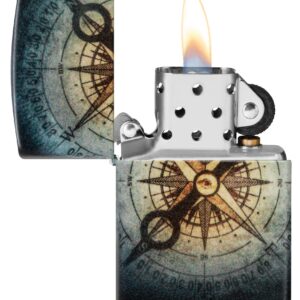 Zippo Compass Ghost Design 540 Glow in The Dark Pocket Lighter