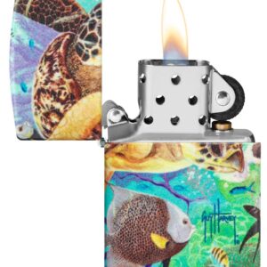 Zippo Guy Harvey 540 Design Glow in The Dark Pocket Lighter