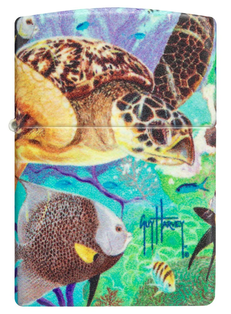 Zippo Guy Harvey 540 Design Glow in The Dark Pocket Lighter