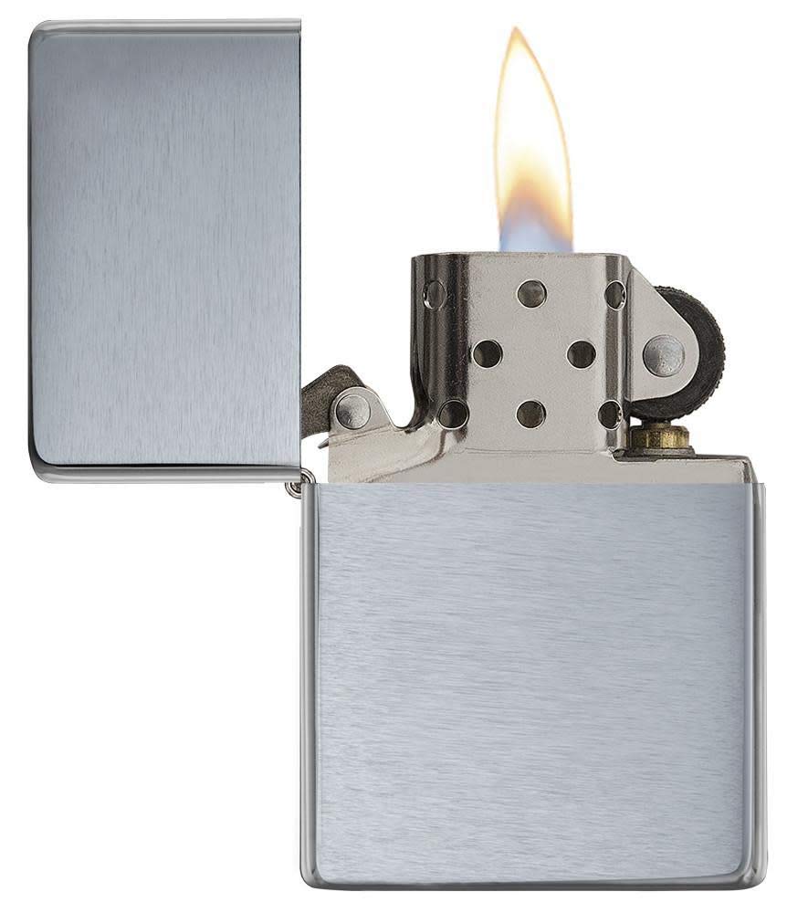 Zippo Vintage Brushed Chrome without Slashes - 230.25