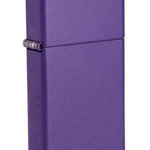 Zippo Slim Purple Matte Pocket Lighter