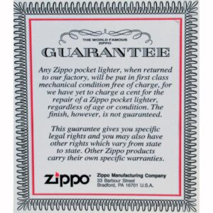 Zippo 24710 Classic Black Matte ZPP Creed Windproof Pocket Lighter with Zippo Black Leather Clip Pouch