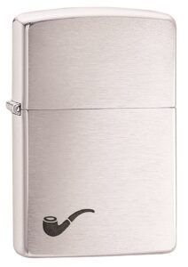 zippo 200pl: brush fin pipe lighter