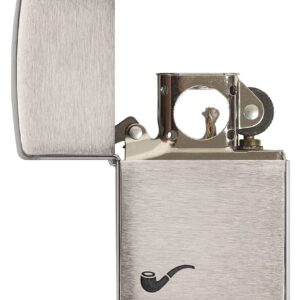 Zippo 200PL: Brush Fin Pipe Lighter