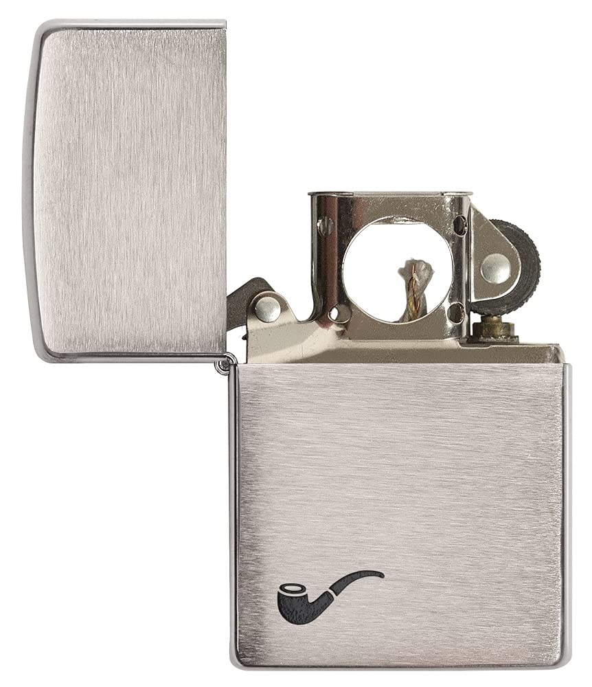 Zippo 200PL: Brush Fin Pipe Lighter