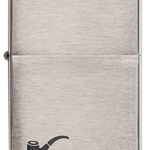 Zippo 200PL: Brush Fin Pipe Lighter