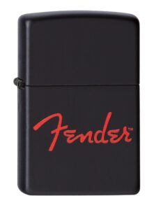 zippo pocket lighter fender lighter, black matte