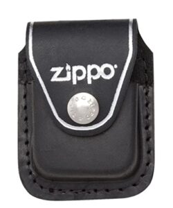 zippo black lighter pouch with clip