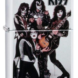 Zippo Kiss Pocket Lighter, White, One Size