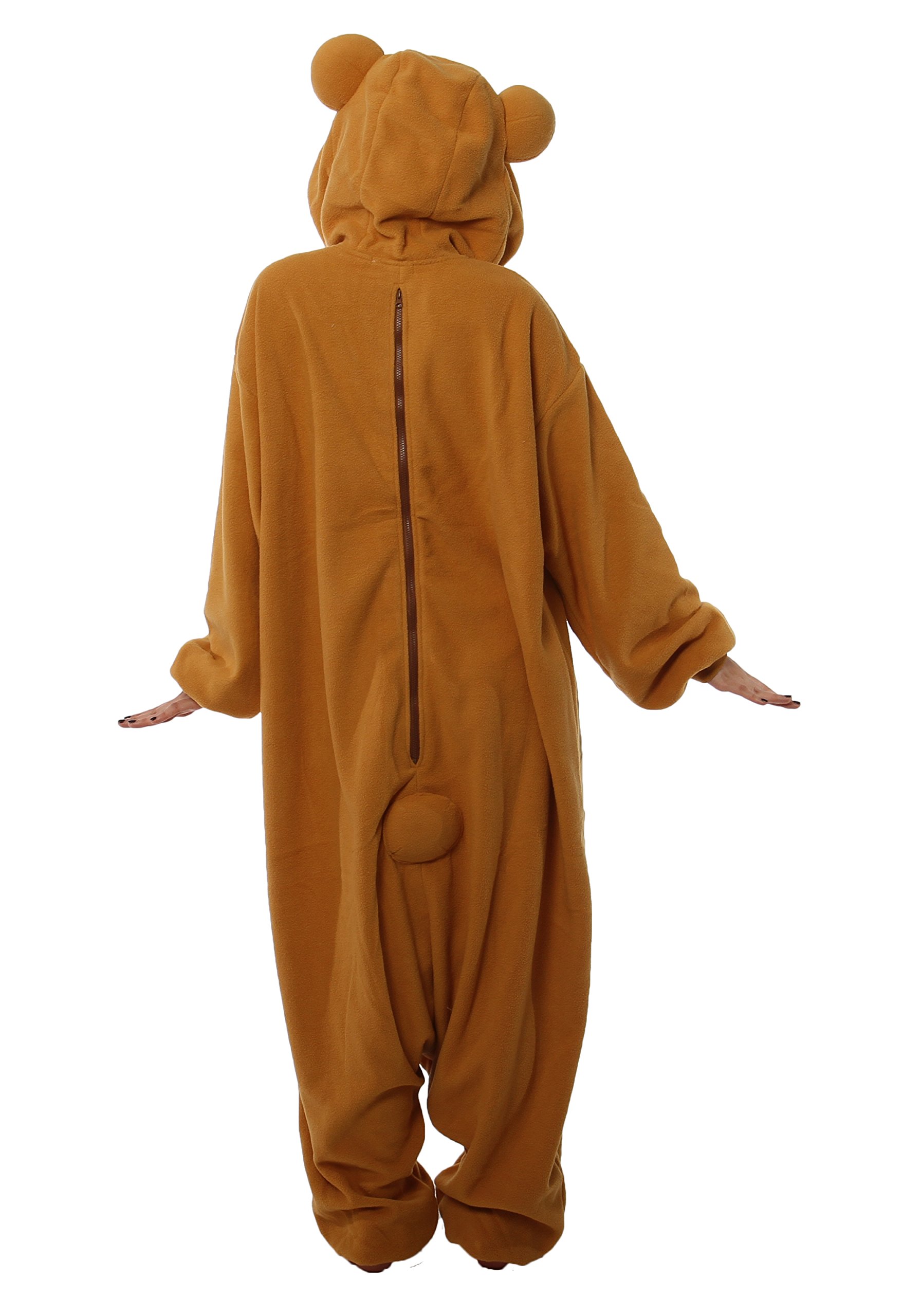 SAZAC San-X Licensed Rilakkuma Kigurumi - Onesie Jumpsuit Halloween Costume (X-Large)