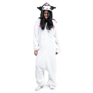 bioworld hello kitty & friends hooded kigurumi cosplay union suit-large