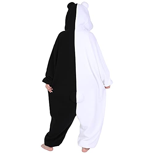 SAZAC Kigurumi - Danganronpa - Monokuma - Onesie Jumpsuit Halloween Costume - Adult One Size Fits All