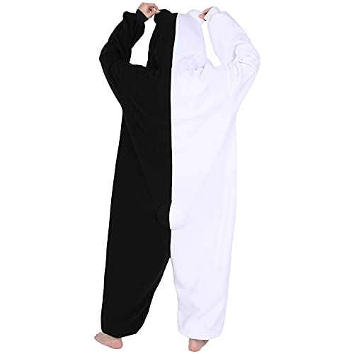 SAZAC Kigurumi - Danganronpa - Monokuma - Onesie Jumpsuit Halloween Costume - Adult One Size Fits All