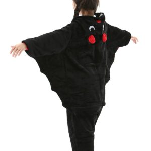 CuteOn Bat Onesie Kids Animal Pajamas for Boys Girls Halloween Christmas Costume Height for 120cm