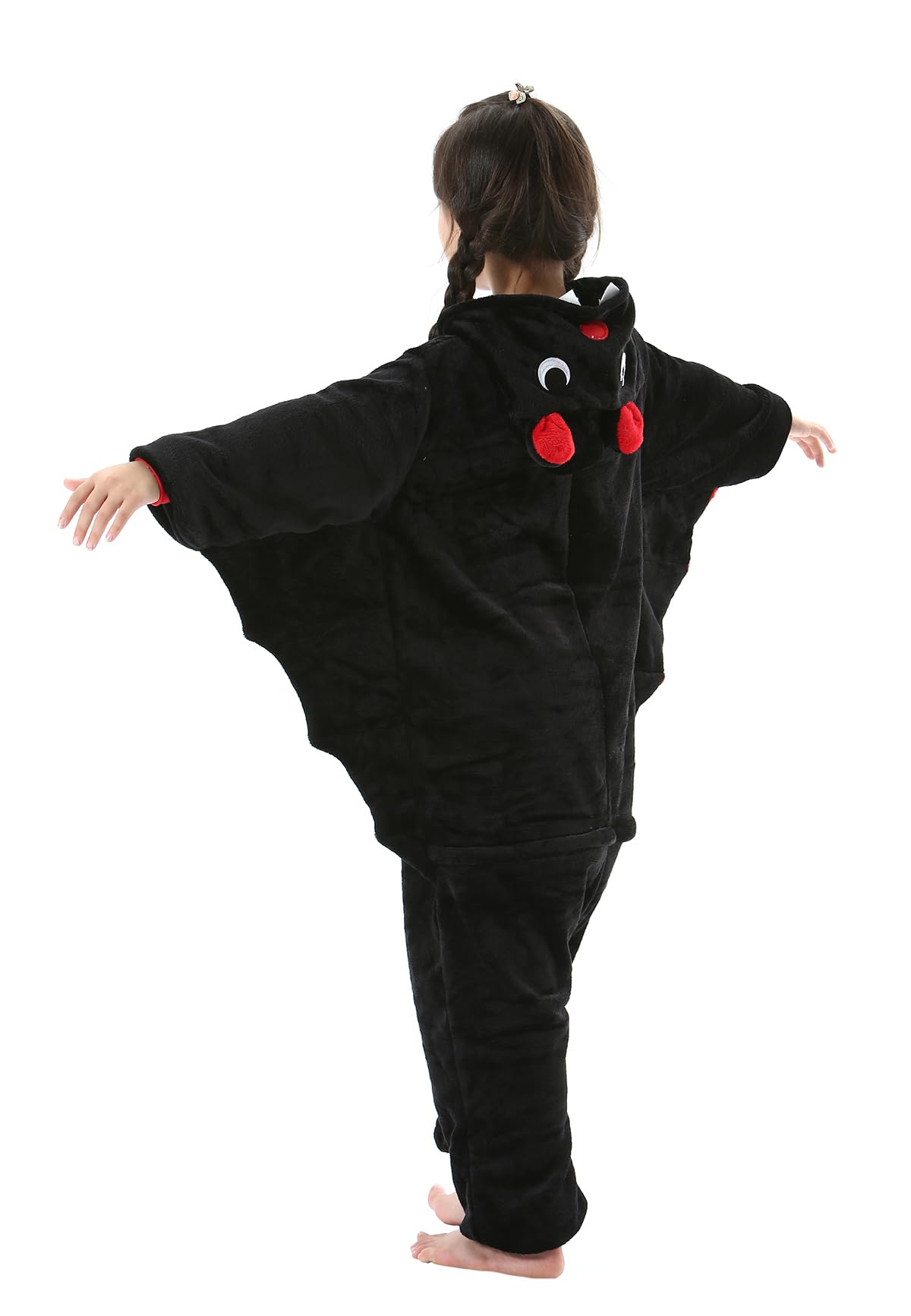 CuteOn Bat Onesie Kids Animal Pajamas for Boys Girls Halloween Christmas Costume Height for 120cm