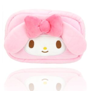 rofolo cute cosmetic bag, cartoon makeup bag for girls, kawaii anime cartoon capacity bag case for women