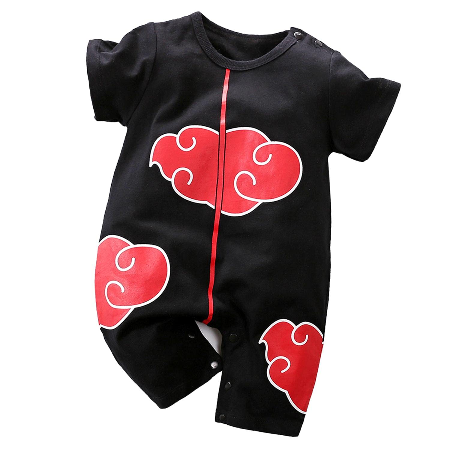 RELABTABY Newborn Baby Boys Girls Onesie Cosplay Anime Baby Clothes One Piece Lovely Short Sleeve Cartoon Romper Outfits