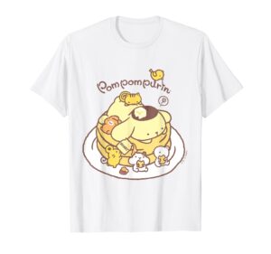 pompompurin pancake friends tee shirt t-shirt