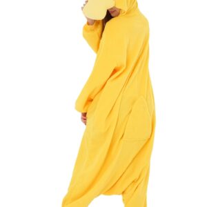 SAZAC Psyduck Pokemon Kigurumi - Onesie Jumpsuit Halloween Costume (Adult XL)