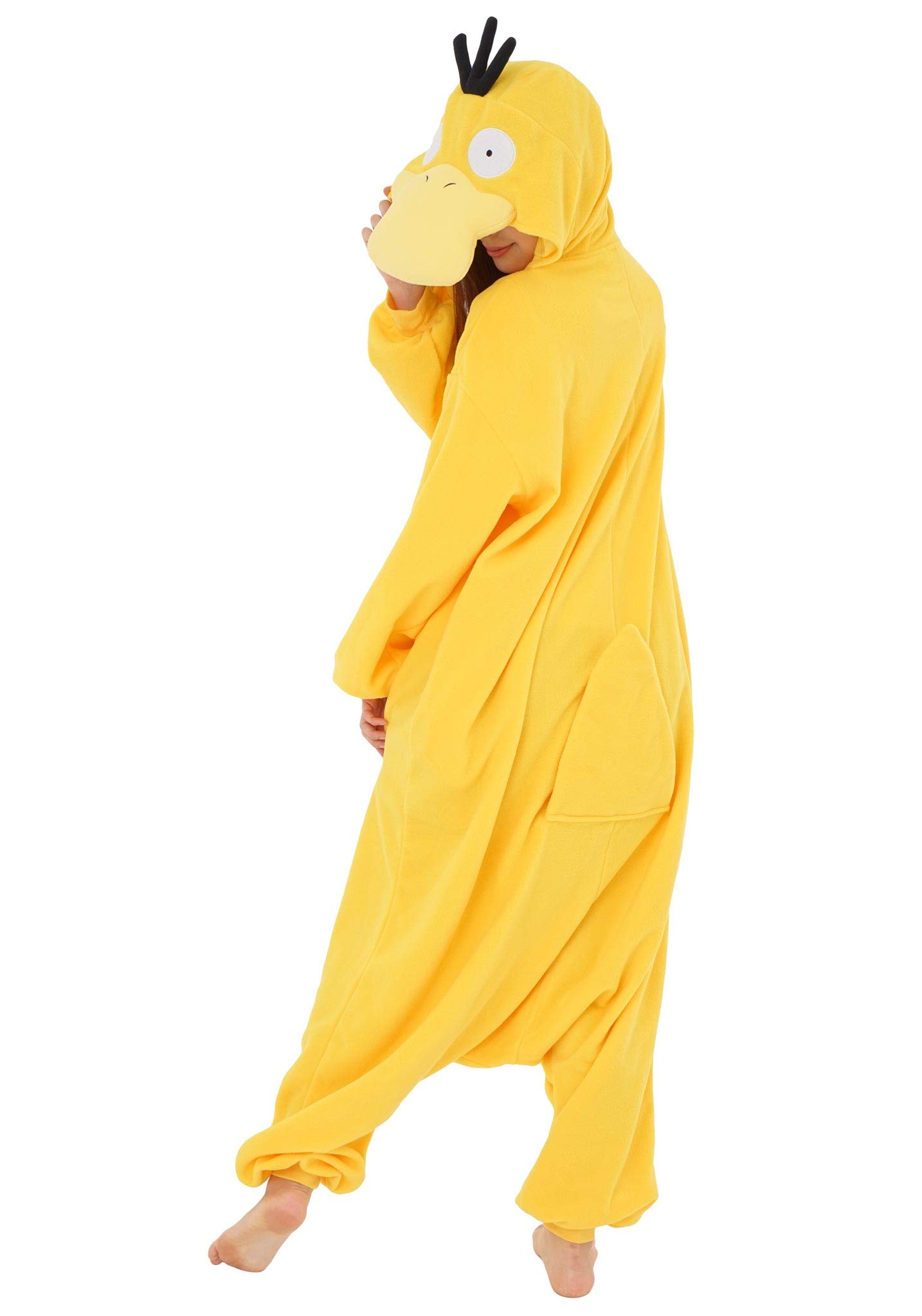 SAZAC Psyduck Pokemon Kigurumi - Onesie Jumpsuit Halloween Costume (Adult XL)