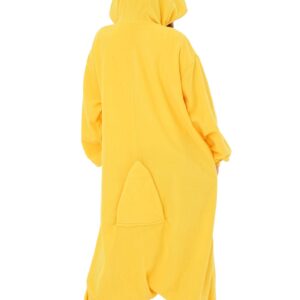 SAZAC Psyduck Pokemon Kigurumi - Onesie Jumpsuit Halloween Costume (Adult XL)